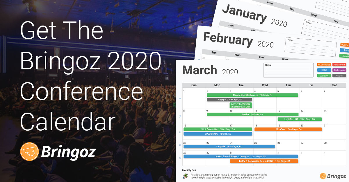 The Bringoz 2020 Conference Calendar | Bringoz