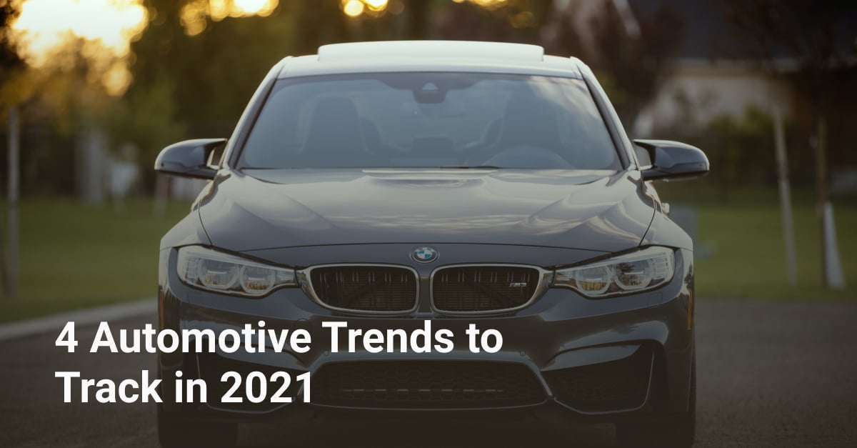 4 Automotive Trends to Track in 2021 | Bringoz
